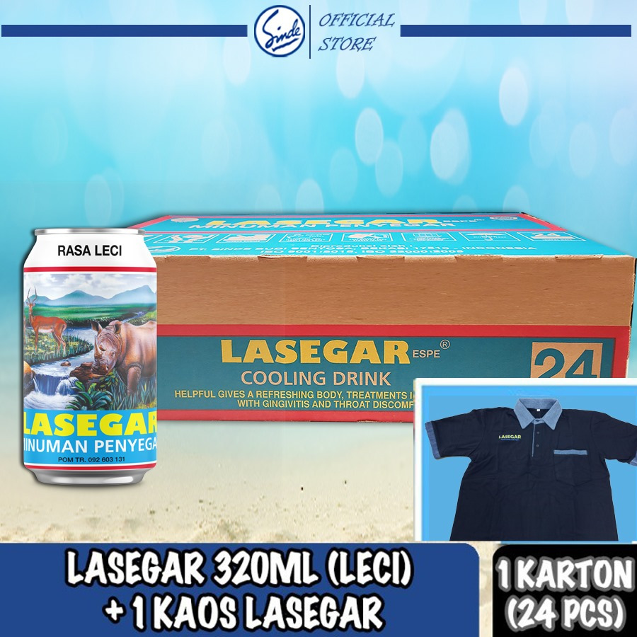 Jual Lasegar Kaleng 320ml Rasa Leci 1 carton | Shopee Indonesia