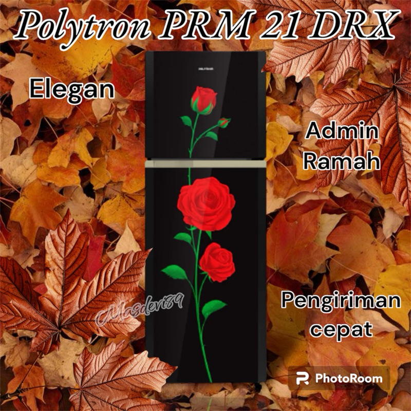 Jual Kulkas Polytron PRM 21 DRX elegan cakeb | Shopee Indonesia