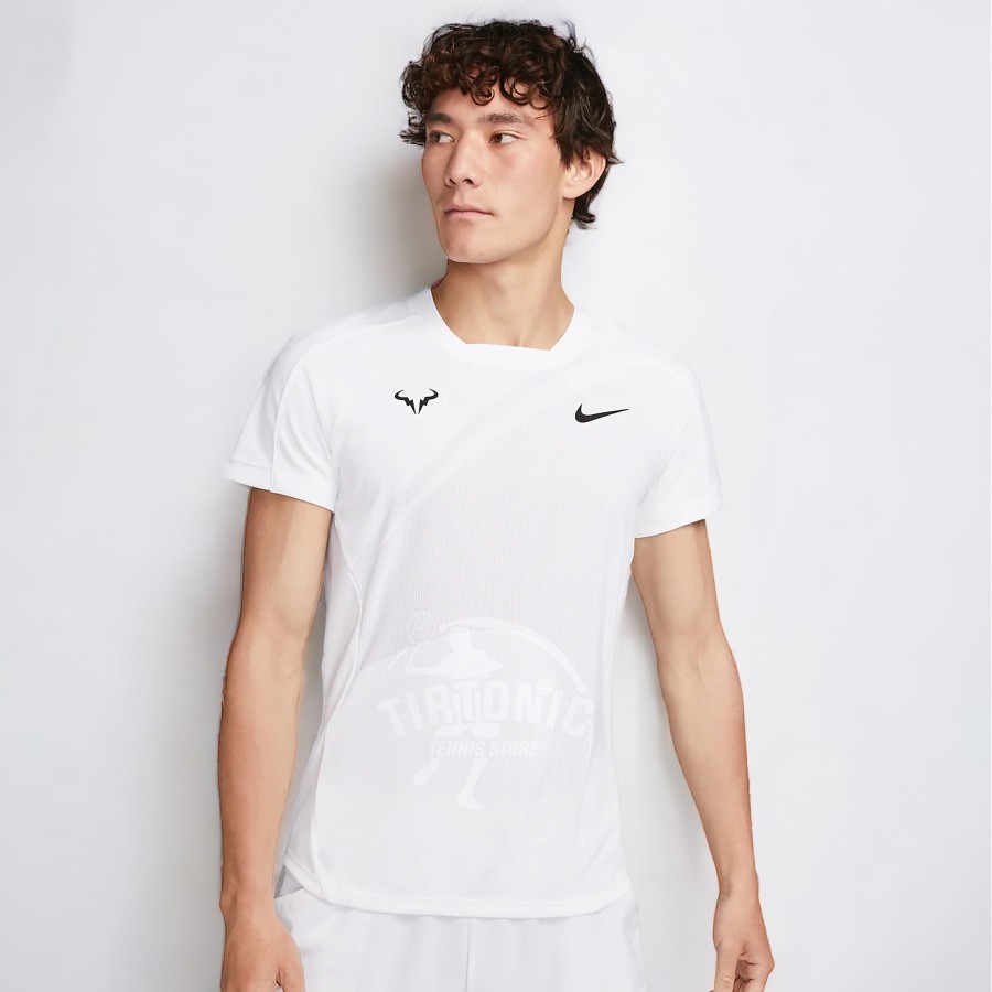 Jual Baju Tenis Nike Court Dri-FIT ADV Rafa Putih Tennis BNWT ORIGINAL ...