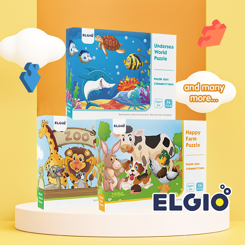 Jual ELGIO Puzzle Anak 24 pcs Pilih Gambar | Shopee Indonesia