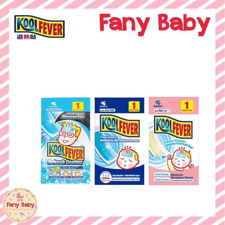 Jual KOOLFEVER UNTUK BAYI 1 SHEET | Shopee Indonesia