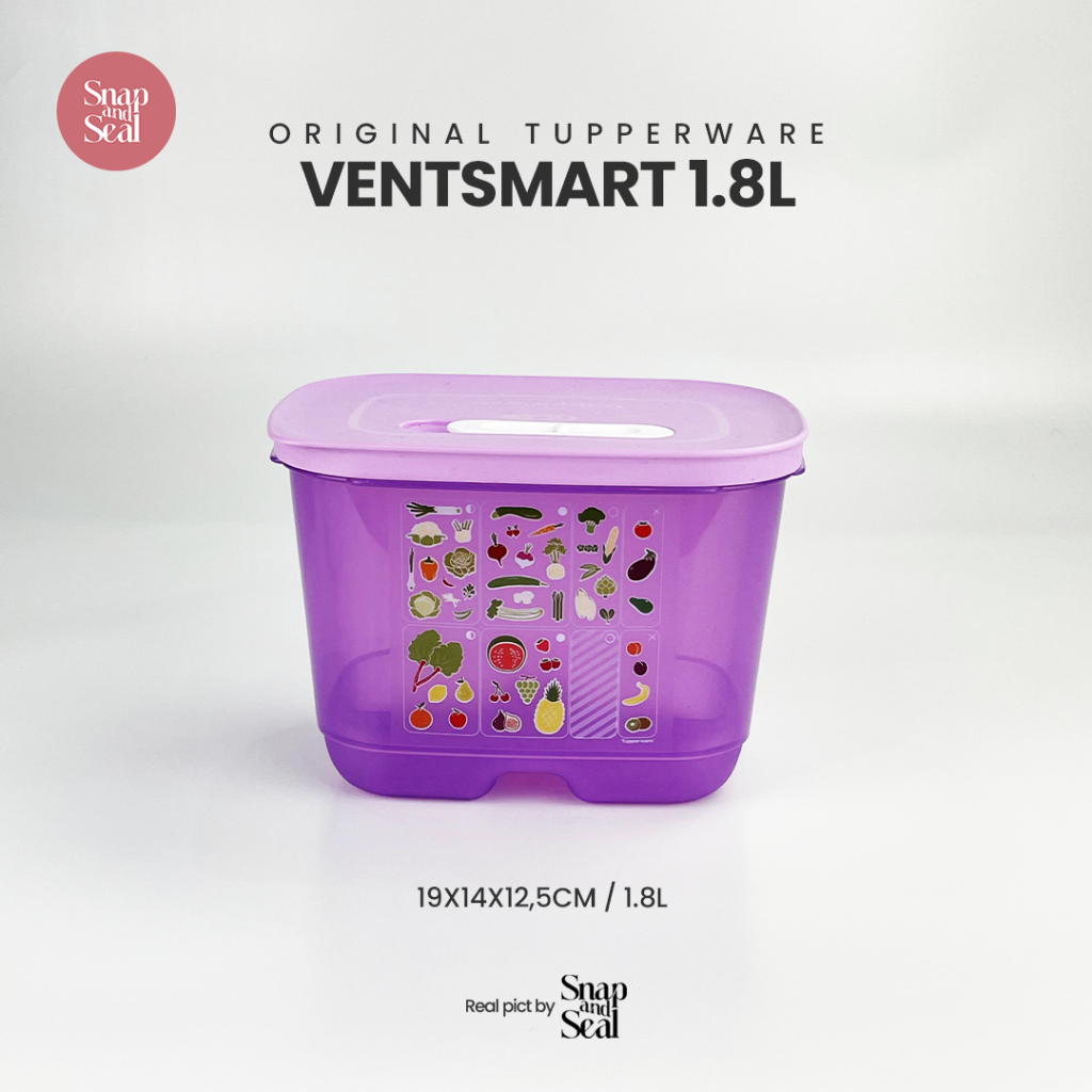 Jual TUPPERWARE ORI - VENTSMART 1.8L | Shopee Indonesia