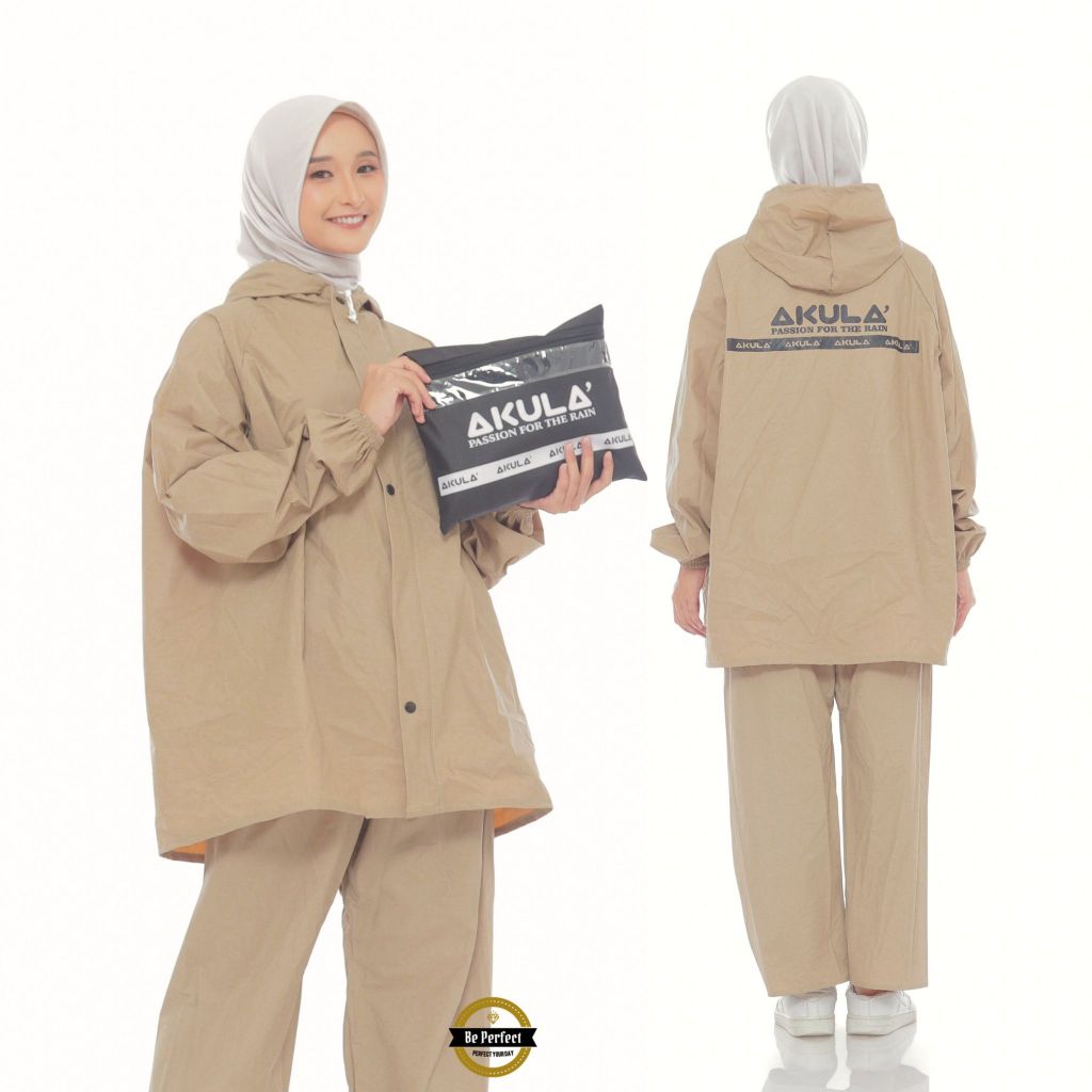 Jual AKULA Jas Hujan Setelan Dewasa , Raincoat Pria Wanita Anti Rembes | Shopee Indonesia
