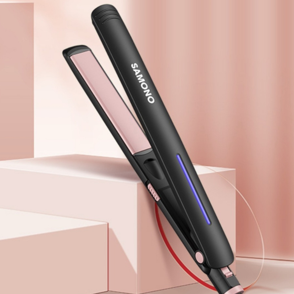 Jual Samono Hair Straightener SW-HS20 2 in 1 alat Penataan Rambut Lurus ...