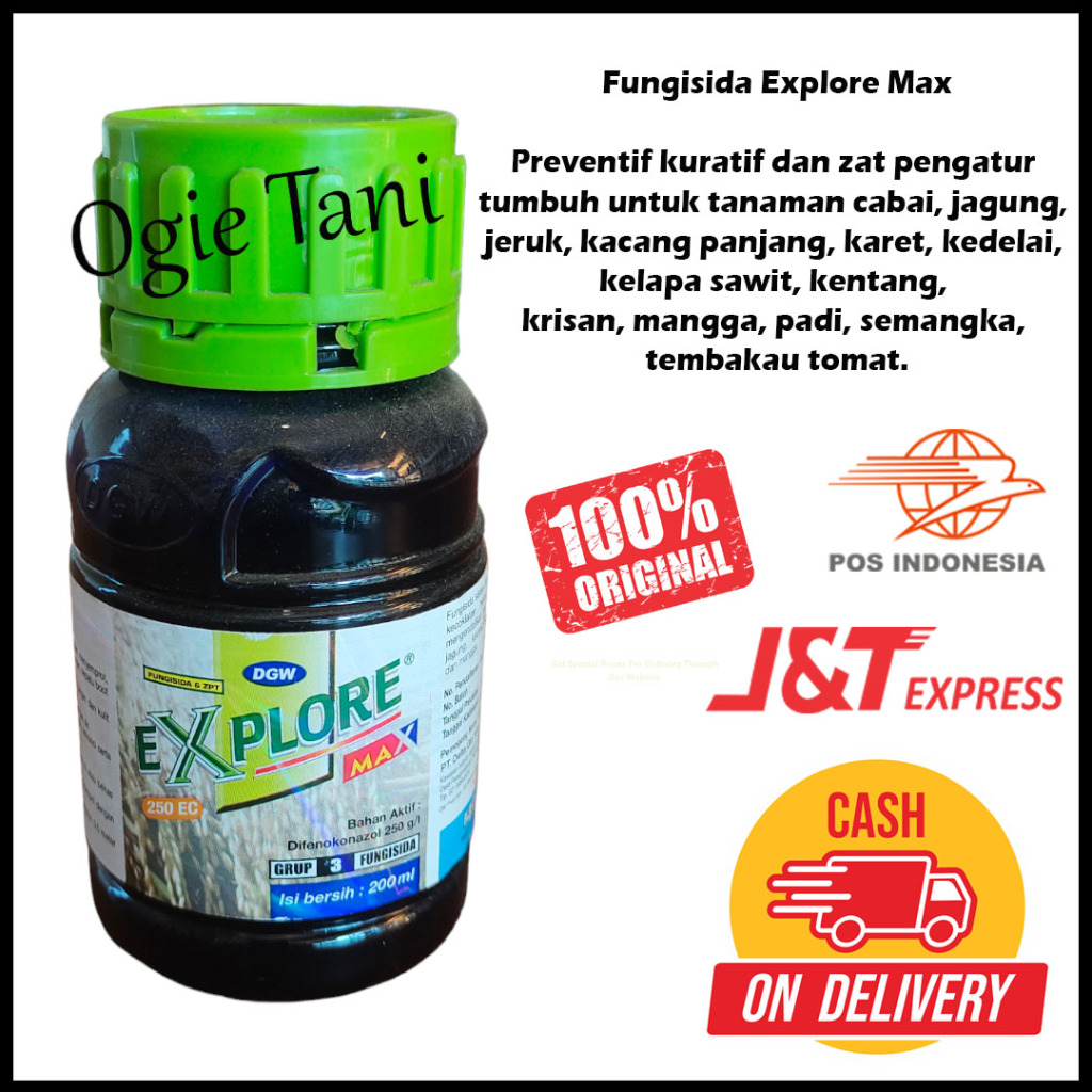 Jual Fungisida Explore Max 250 EC, Fungisida Preventif Kuratif dan Zat ...