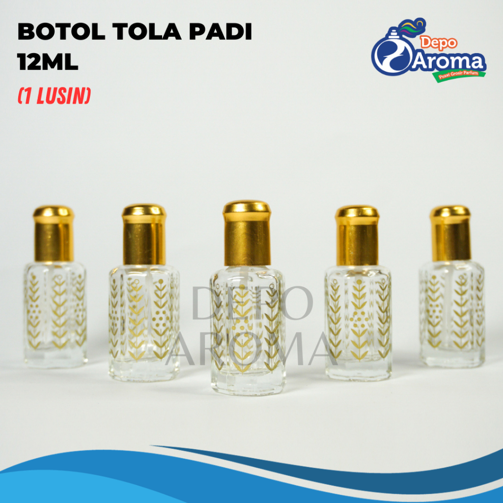 Jual Botol Parfum Tola Padi Stick Mushroom Cap 12ml (1 Lusin) | Shopee ...