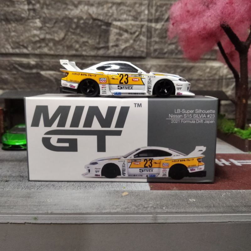 Jual Mini GT 434 Lb Nissan Silvia S15 Formula Drift | Shopee Indonesia
