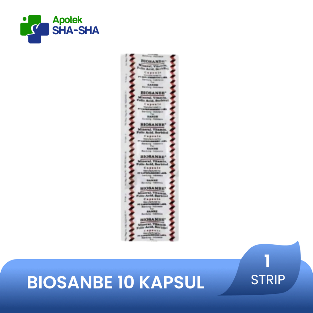 Jual Biosanbe 10 Kapsul | Shopee Indonesia