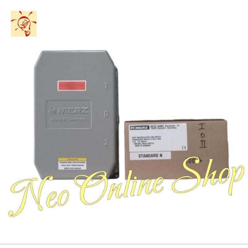 Jual COS/Change Over Switch/Ohm Saklar Merz 4P 4Pole 100A | Shopee ...