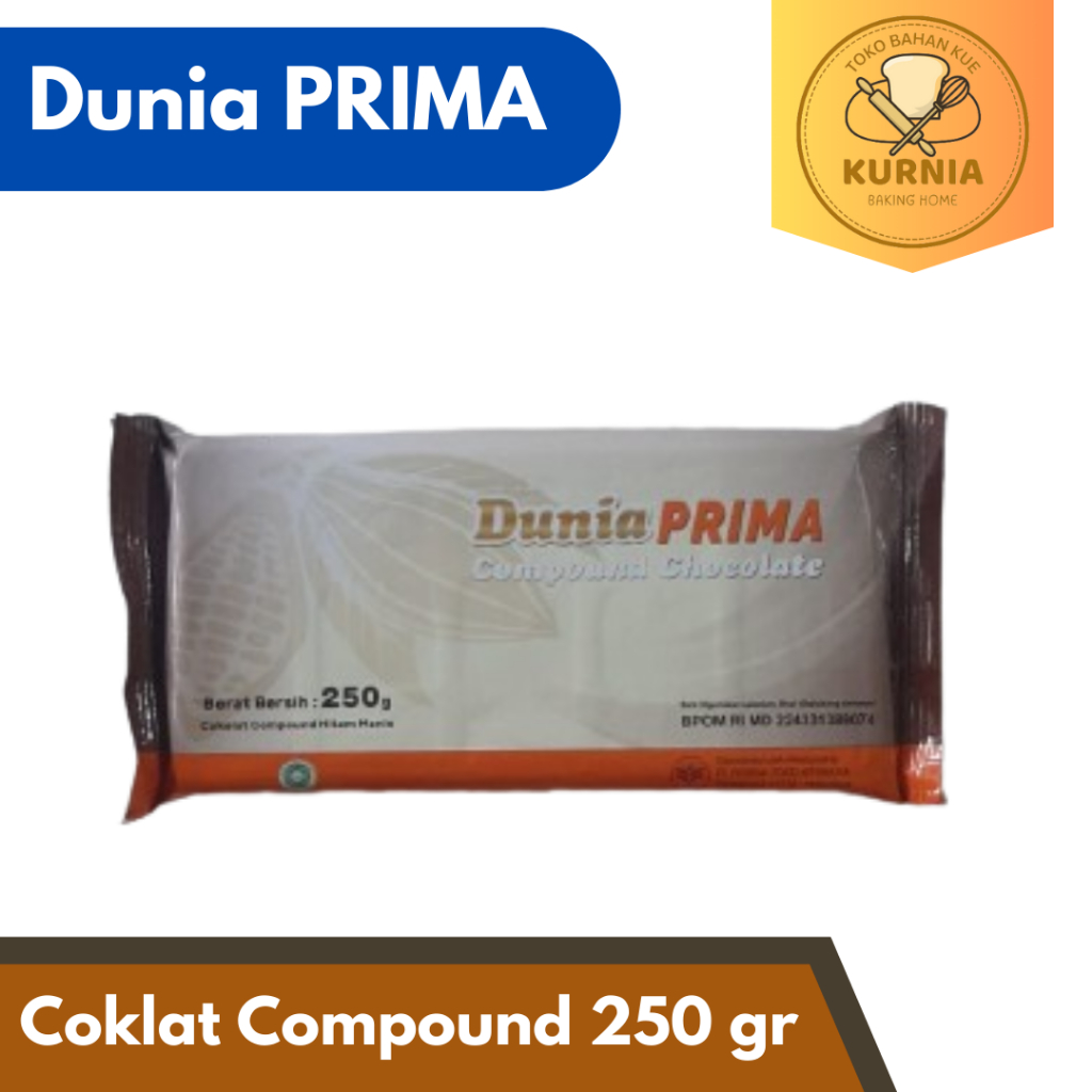 Jual DUNIA PRIMA COMPOUND COKLAT | COKLAT BATANGAN 250 gr | Shopee ...