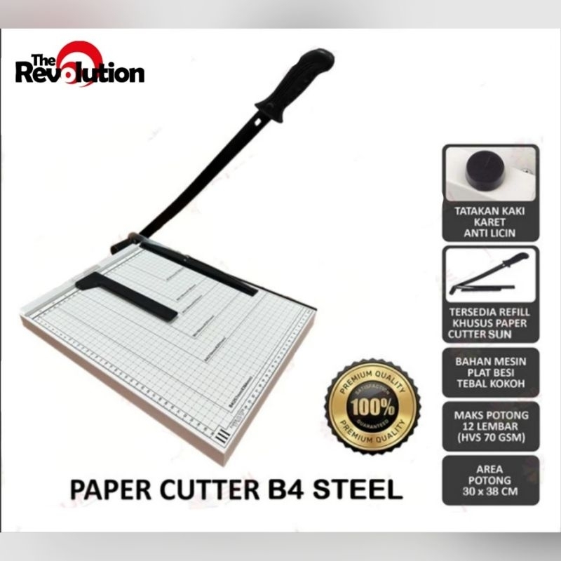 Jual Alat Potong Kertas Ukuran B4 Paper Cutter B4 Premium Shopee