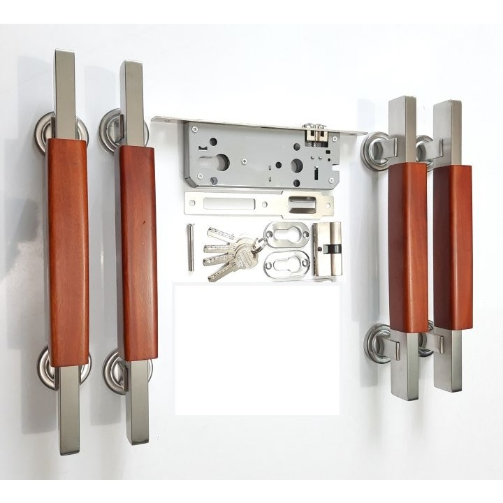 Jual HANDLE PINTU RUMAH 35 CM STAINLESS ANTI KARAT MEWAH MINIMALIS ...