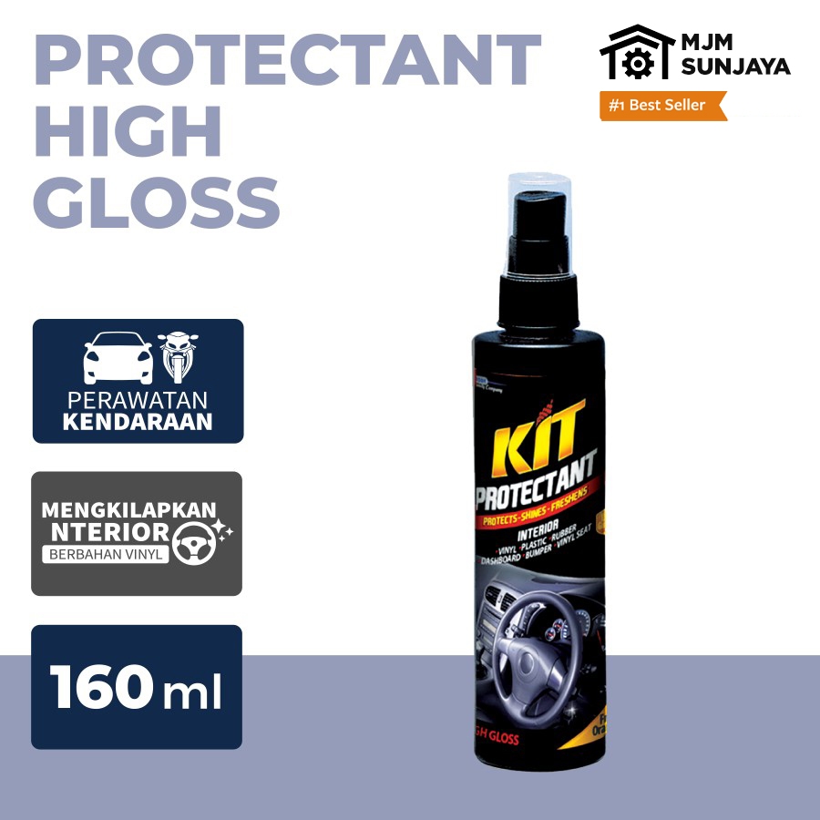 Jual KIT Car Vinyl Protectant High Gloss Pump 160mL Pelindung Pembersih ...