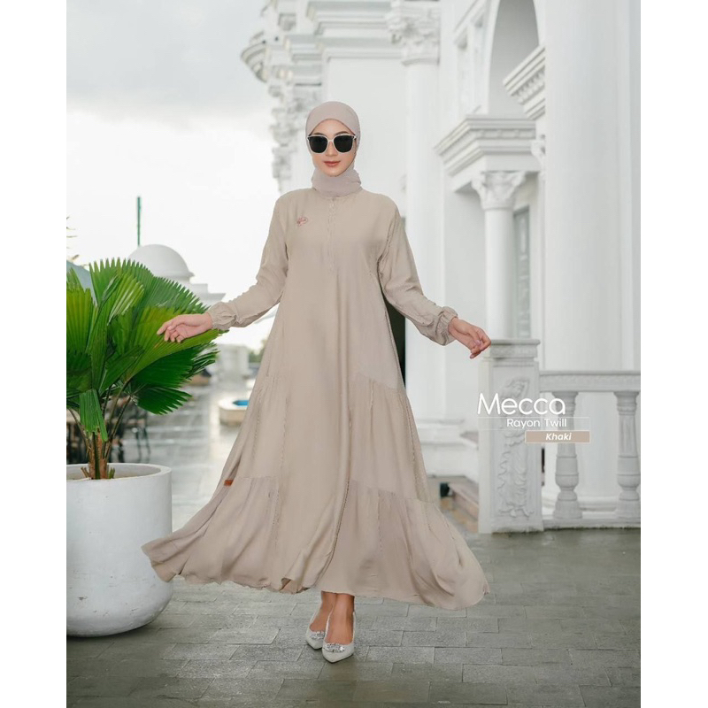 Jual MECCA MIDI DRESS BY GHIINA FASHION 1 | Shopee Indonesia