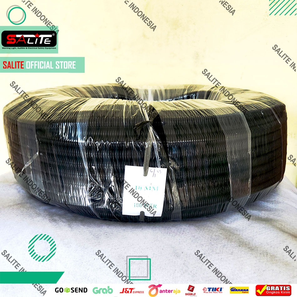 Jual Selang spiral kabel belah 10mm / Fleksibel Belah 10mm / Split ...
