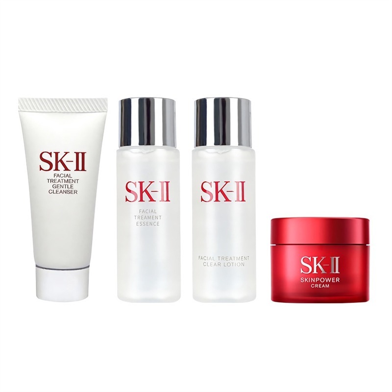 Jual SK II Set 4PCS/sk ii travel kit/SKII Packet/Fairy Water Experience Pack Ukuran /Box Sk2 ...