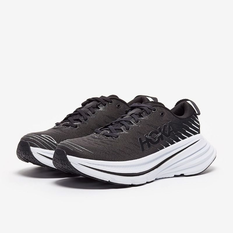 Jual Sepatu Running Hoka M Bondi X Black White Original Made In Vietnam ...