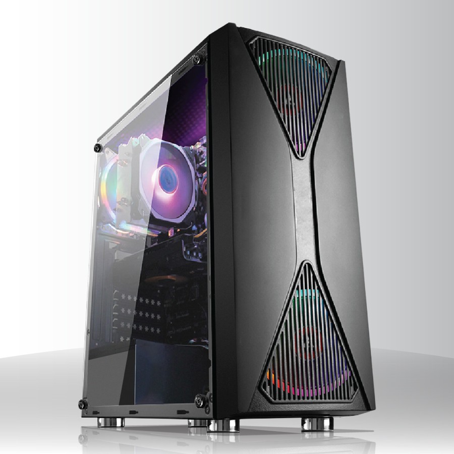 Jual Casing Infinity Elysium V2 ATX Case PC Gaming + 3 Fan RGB | Shopee ...