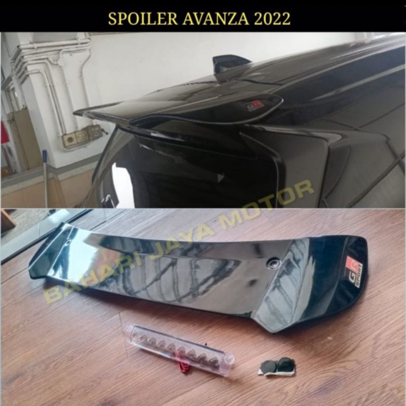 Jual Spoiler Toyota Avanza tahun 2022 ke atas warna body | Shopee Indonesia