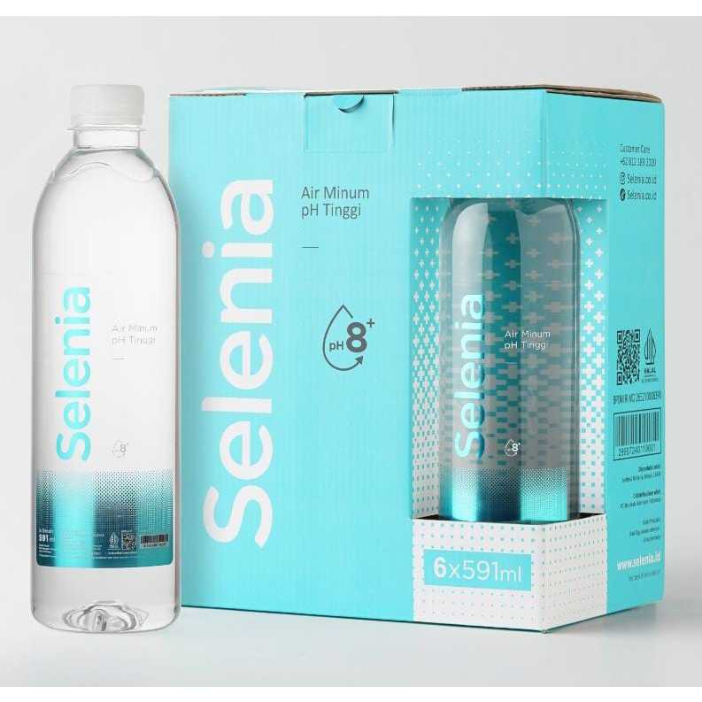 Jual Selenia Natural Selenium Water 1dus @6 botol | Shopee Indonesia