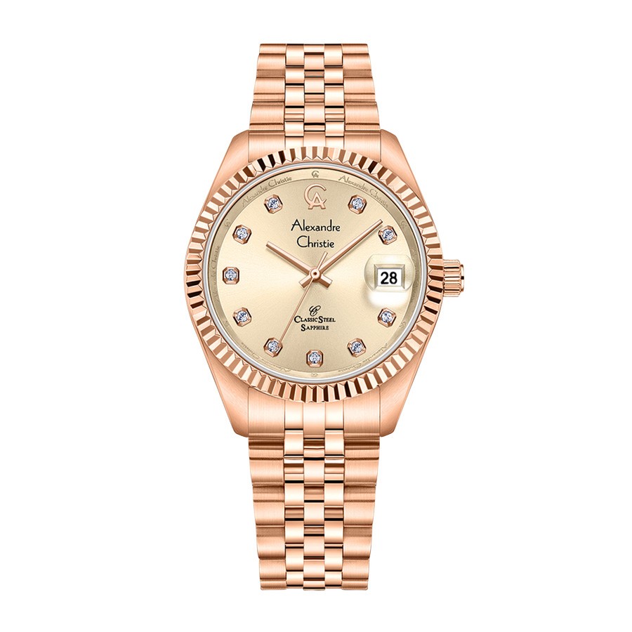 Jual Jam Tangan Wanita Alexandre Christie AC 5013 Original Garansi ...