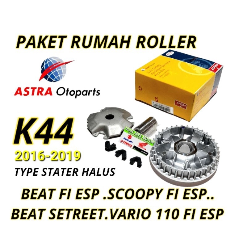 Jual Paket Rumah Roller ASPIRA K44 Honda Beat fi esp Scoopy fi Beat ...