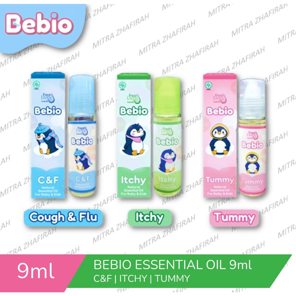 Jual BEBIO Essential Oil Cough and Flu BIRU / BEBIO Baby Oil untuk ...