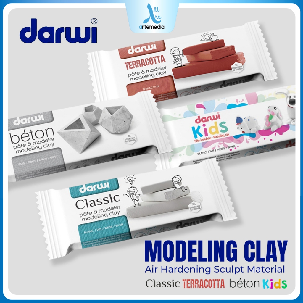 Jual Darwi Modeling Clay Air Hardening Sculpt Material | Shopee Indonesia