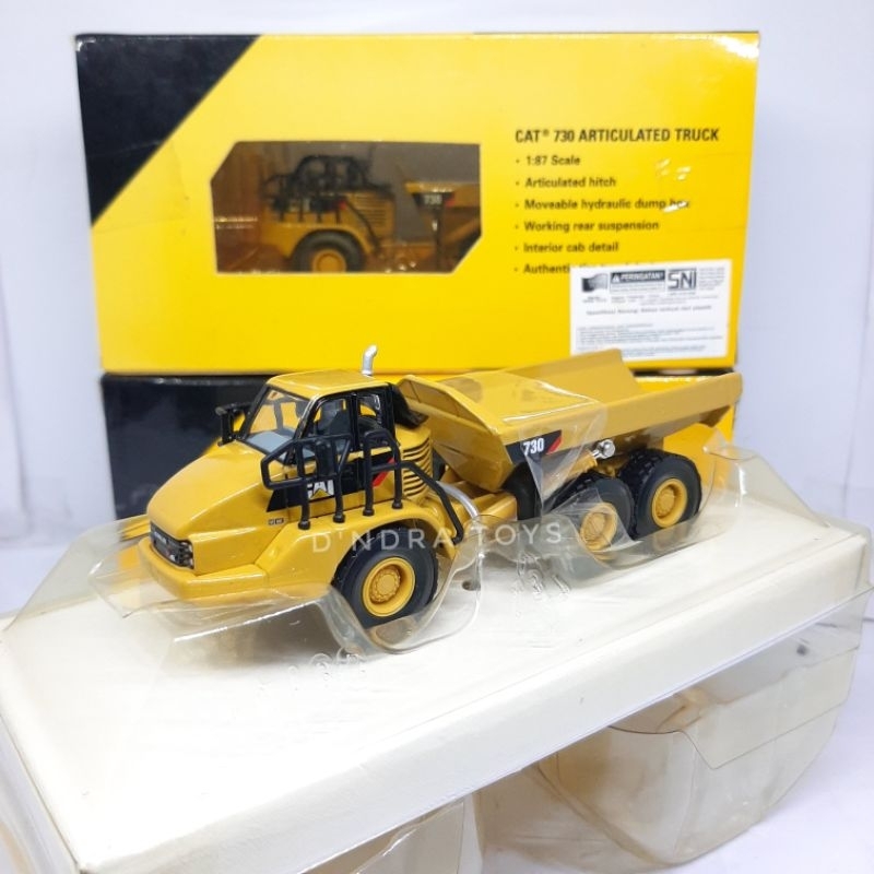 Jual Diecast Miniatur Alat Berat Caterpillar Cat 730 Articulated Truck ...