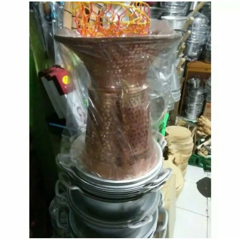 Jual Seeng tembaga asli, seeng langseng / dangdang kuno + kukusan ...