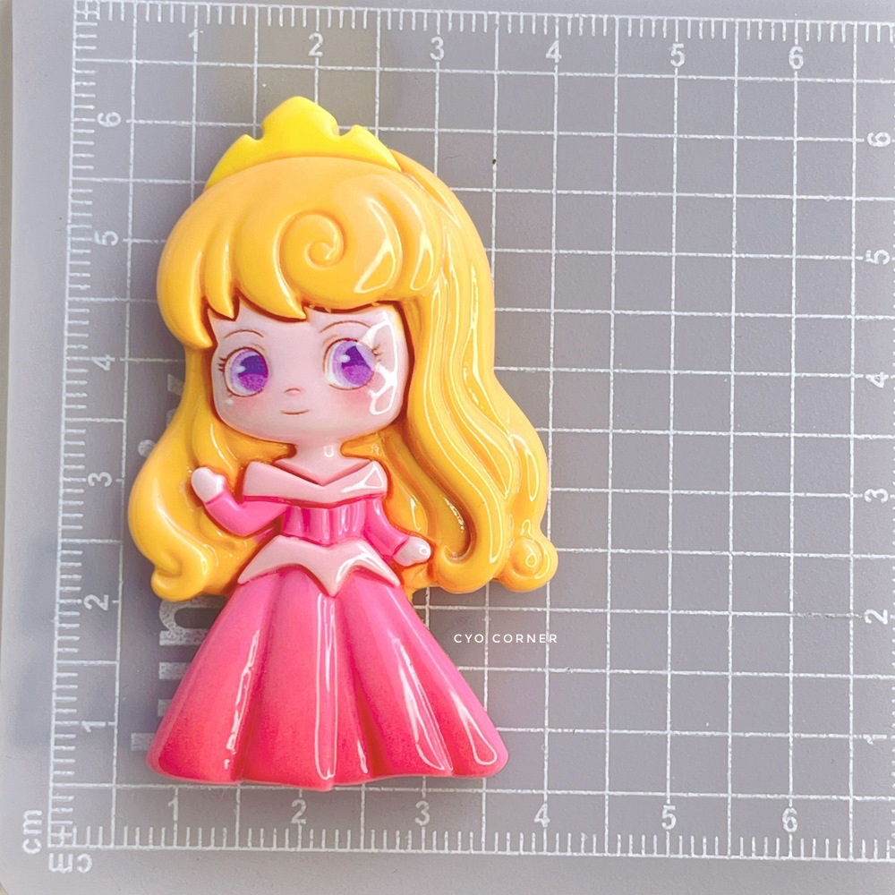 Jual CLAY RESIN PRINCESS BESAR DAN KECIL BELLE MULAN ELSA ARIEL ...