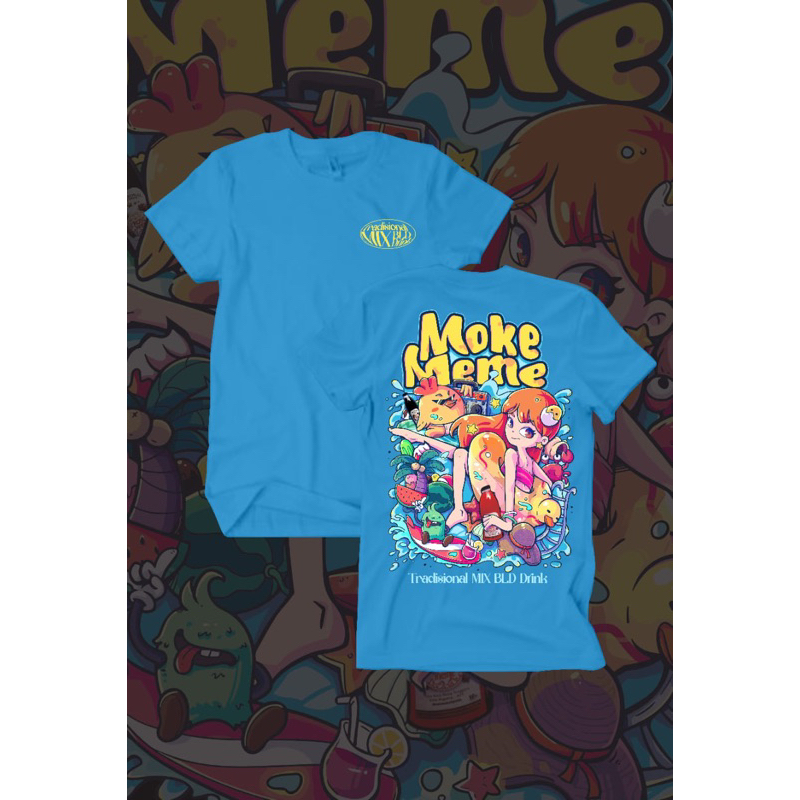 Jual T-Shirt Moke Meme | Shopee Indonesia