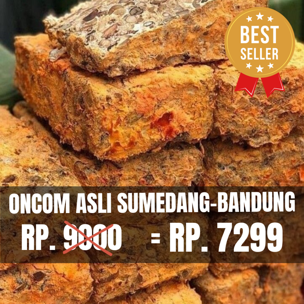 Jual Oncom Pasireungit Sumedang Bandung Asli 100% Bahan Alami (Khusus ...