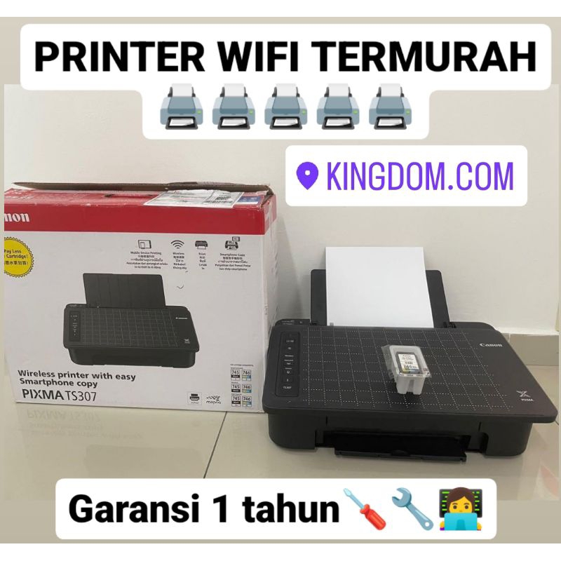 Jual Printer Canon PIXMA Ts307 Ts 307 Ts207 Ts 207 Print Copy Wireless ...