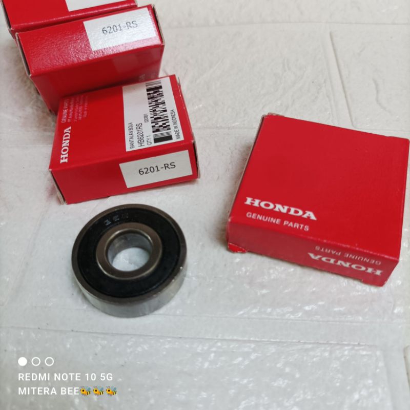 Jual laker laher bearing roda depan beat vario scoopy honda 6201rs ...