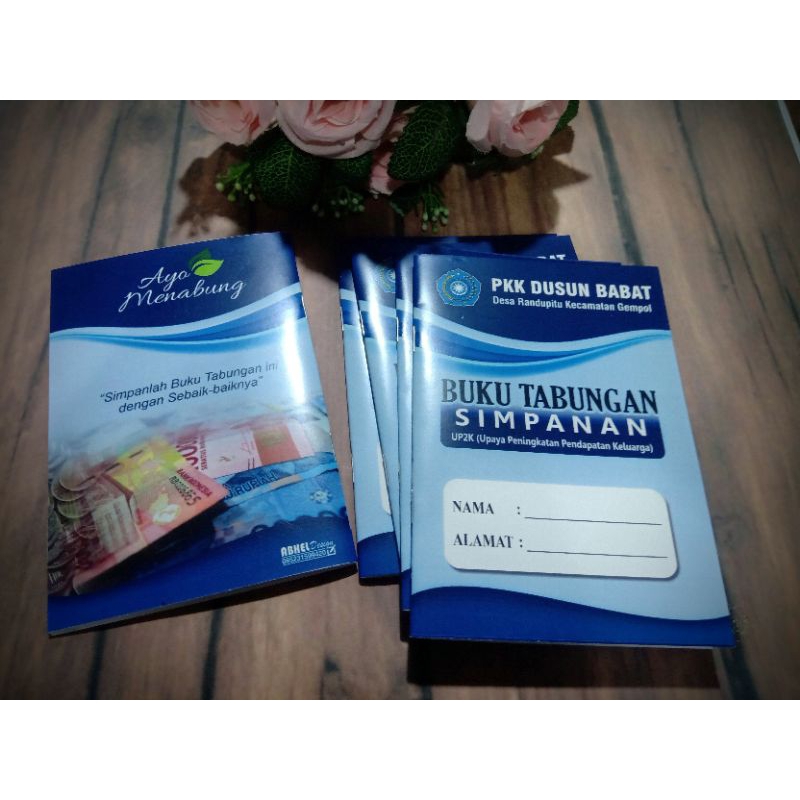 Jual Buku Tabungan Custom Murah | Shopee Indonesia