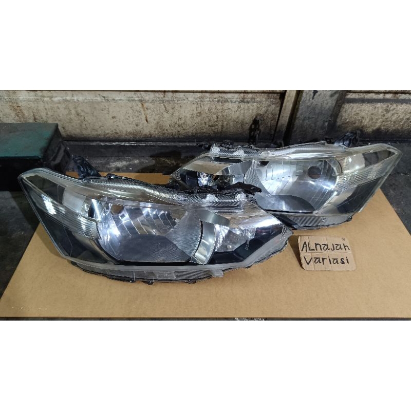 Jual headlamp lampu depan toyota vios gen3 original | Shopee Indonesia