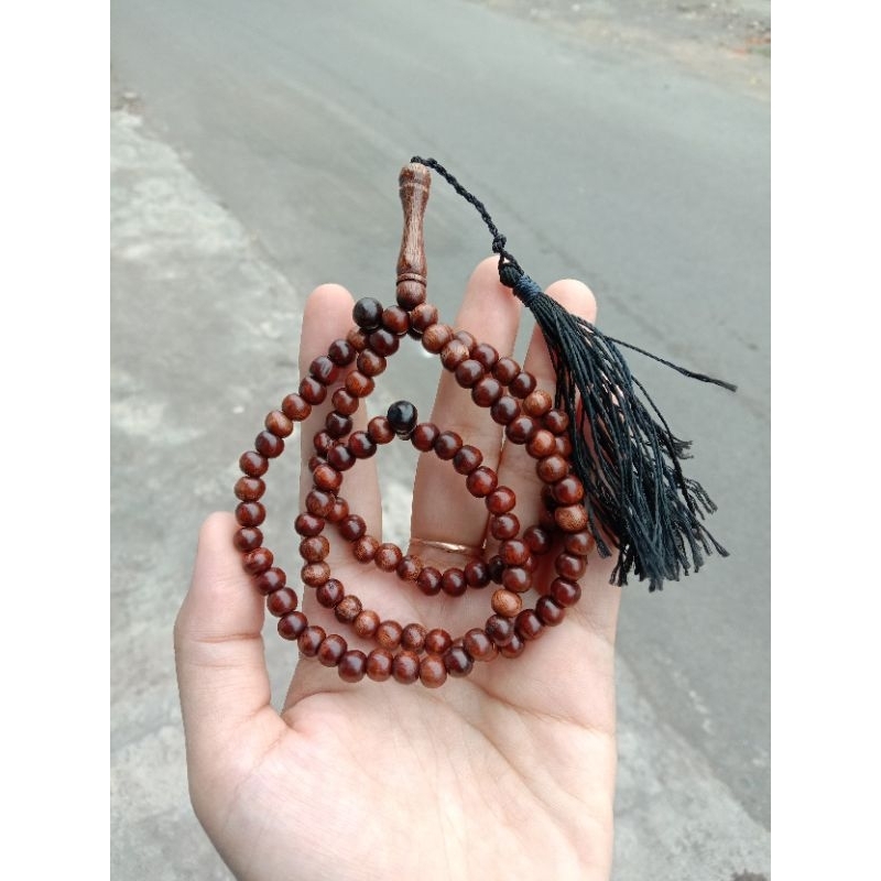 Jual TASBIH STIGI ASLI ORIGINAL, 99butir uk.5mm coklat | Shopee Indonesia