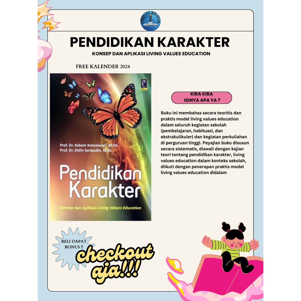Jual Buku Pendidikan Karakter : Konsep dan Aplikasi - Kokom Komalasari | Buku Pembelajaran ...