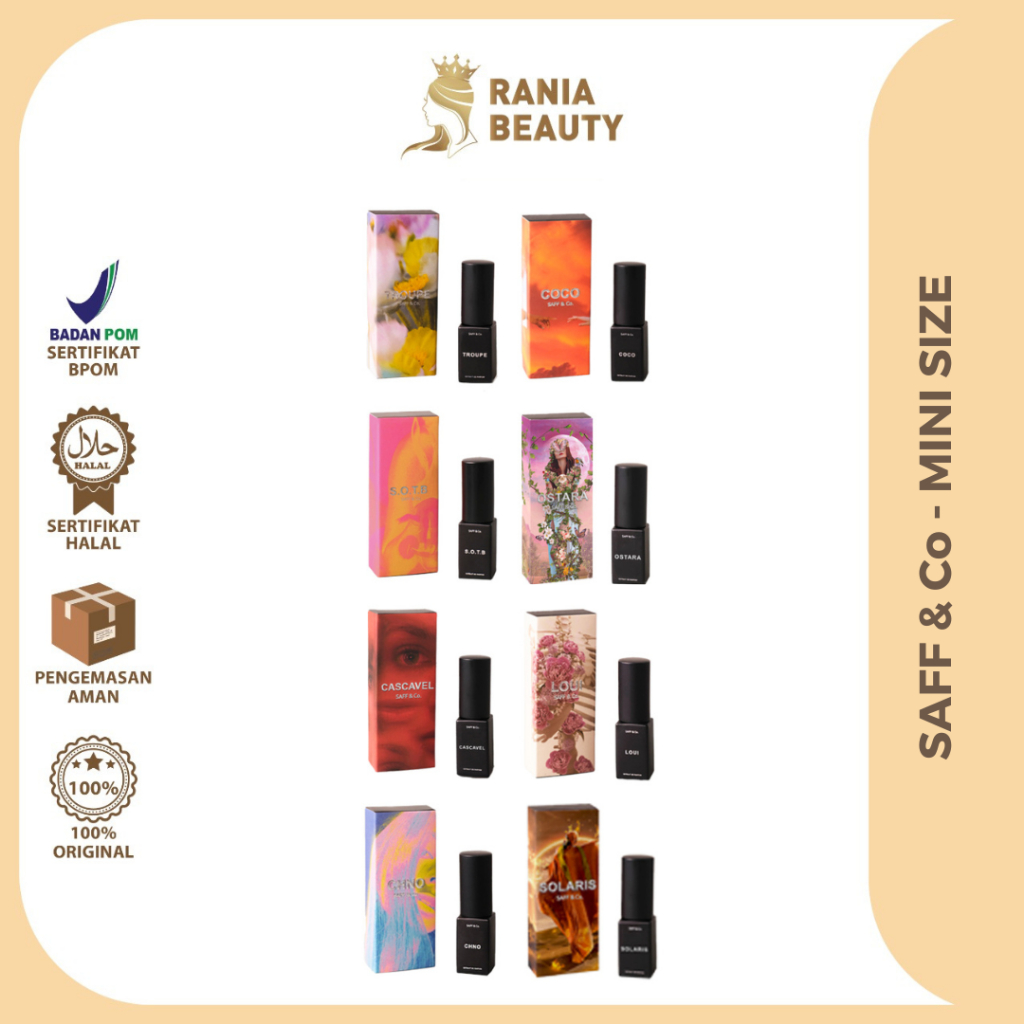 Jual Saff & Co Parfum Extrait de Parfum | Rania Beauty | Shopee Indonesia