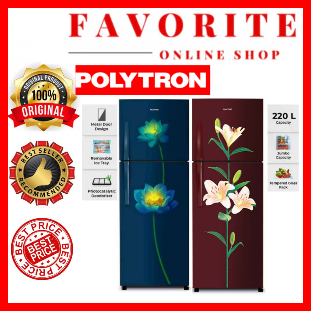 Jual KULKAS POLYTRON PRB 237 / PRB237 POLYTRON KULKAS 2 PINTU NEW ...