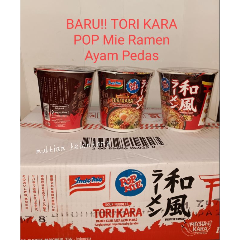 Jual BARU!! TORI KARA DALAM KEMASAN CUP RASA AYAM PEDAS. MURAH DAN ENAK ...