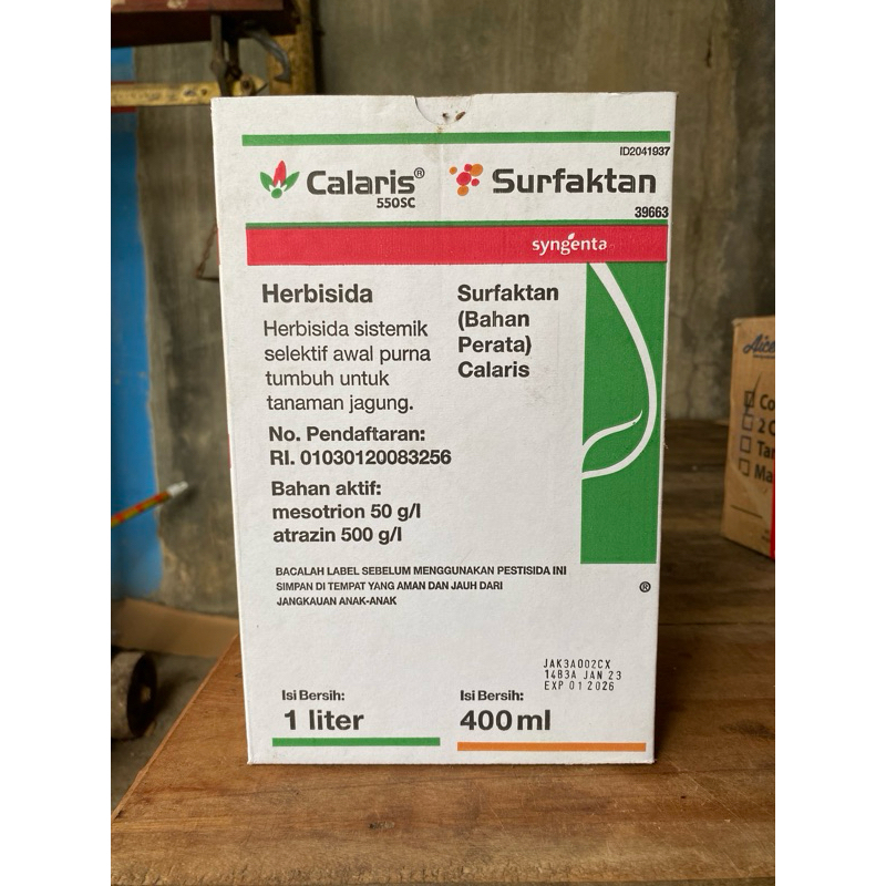 Jual CALARIS 550SC 1L | Shopee Indonesia