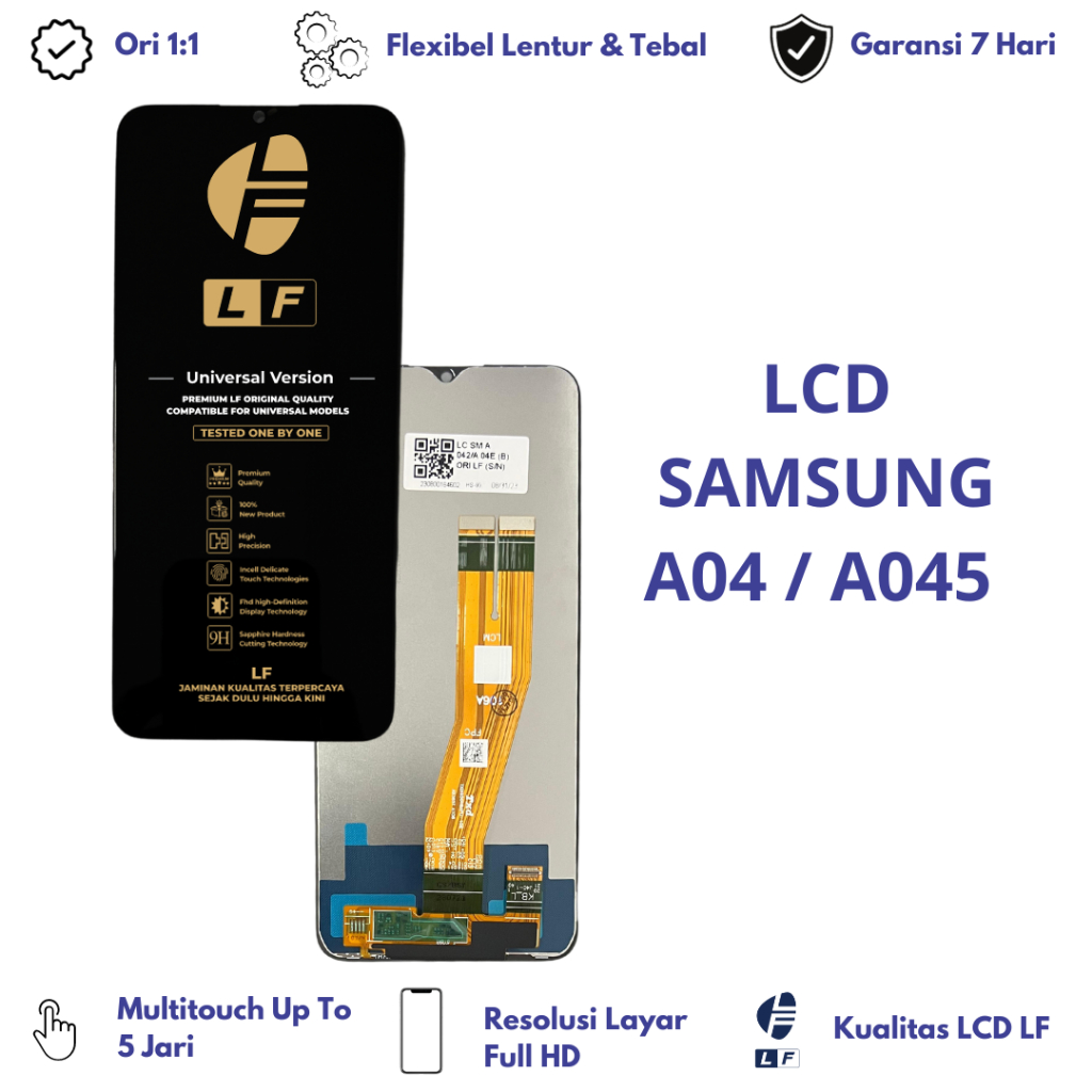 Jual LCD Samsung A04 / A045 Fullset Touchscreen | Shopee Indonesia