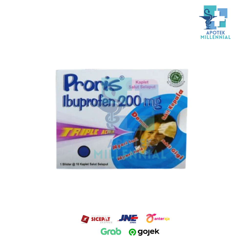 Jual PRORIS IBUPROFEN TAB ( ISI 1 STRIP ) - PENURUN PANAS - DEMAM ...