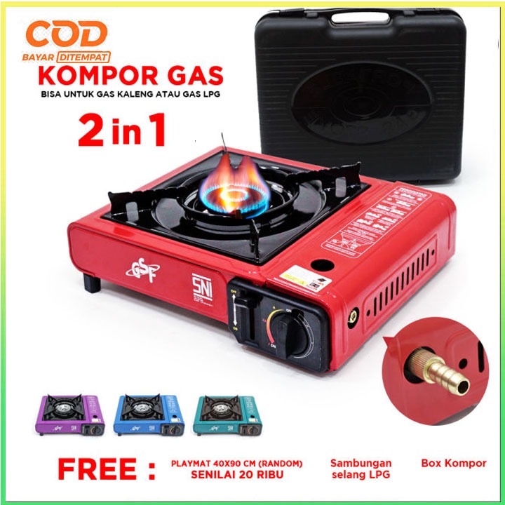 Jual KOMPOR GAS PORTABLE GSF G-3616 / KOMPOR PORTABLE GSF / KOMPOR GAS ...
