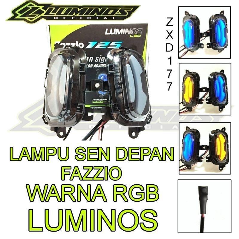 Jual LAMPU SEN SEIN SIGN LAMP SEN DEPAN LED RGB MATRIX YAMAHA FAZZIO ...