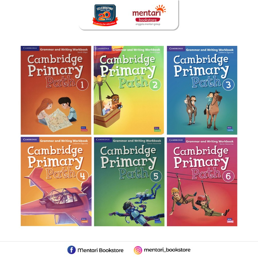 Jual Cambridge Primary Path Grammar and Writing Workbook// Buku SD | Shopee Indonesia