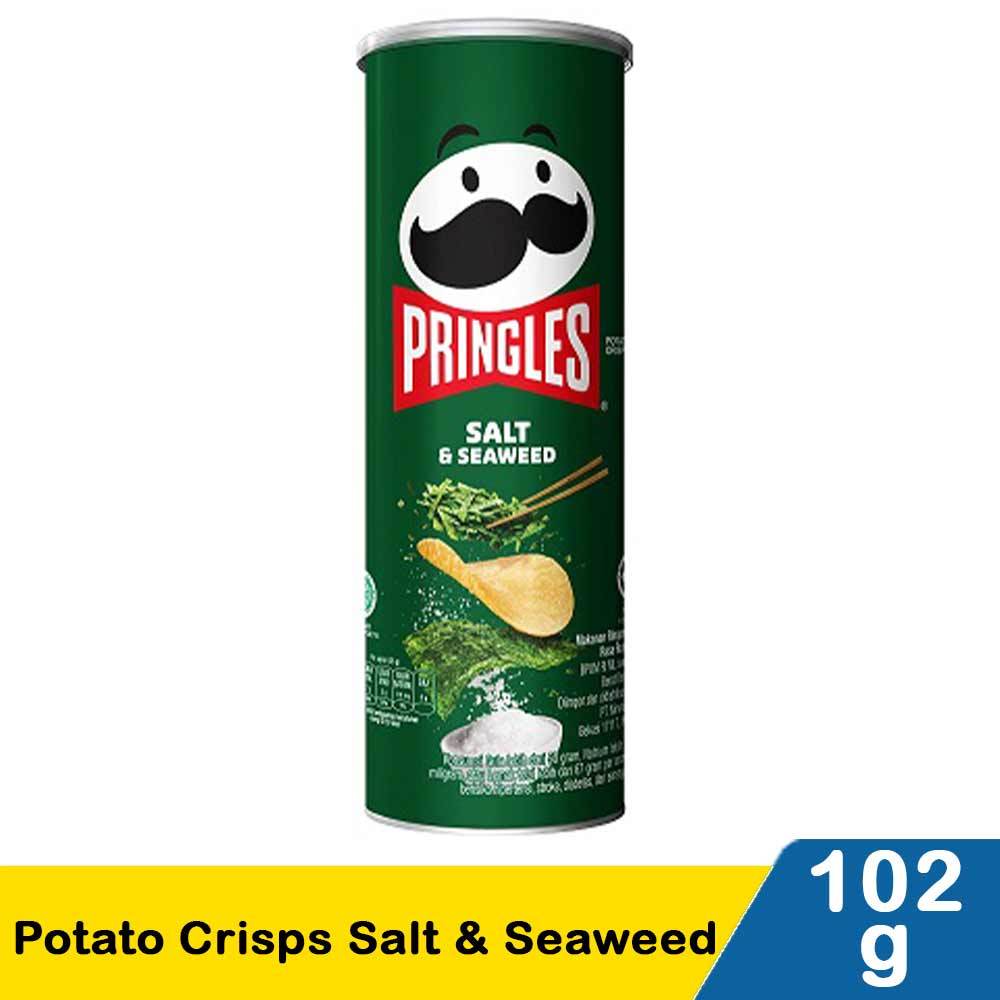 Jual Pringles Potato Crisps Seaweed 102G | Shopee Indonesia