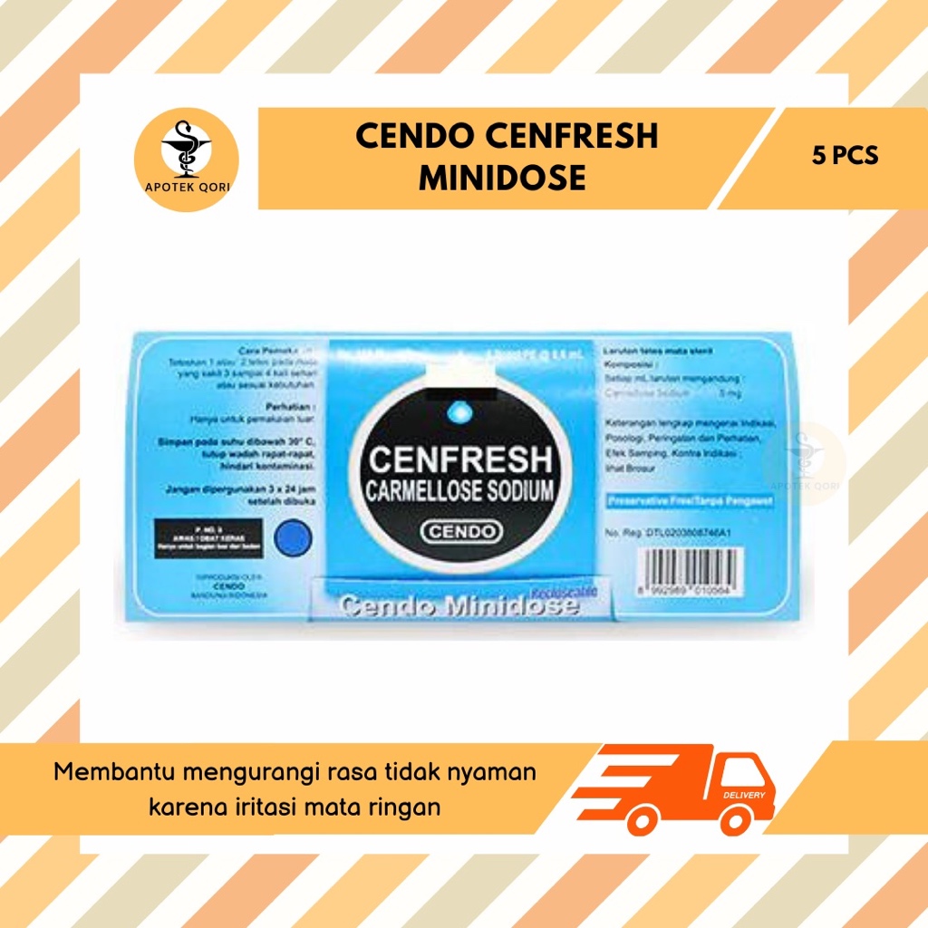 Jual CENDO CENFRESH MINIDOSE/IRITASI MATA/CAIRAN PEMBASAH MATA | Shopee ...